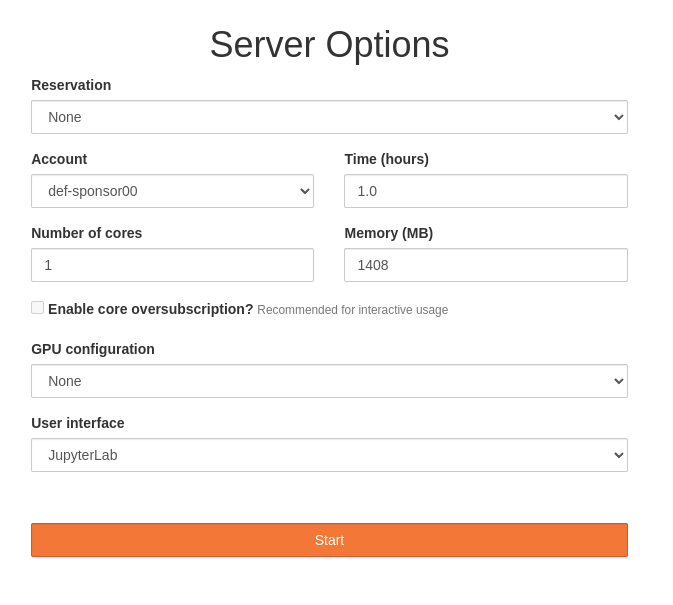 Running A Notebook In A Jupyterhub Python On The Cluster